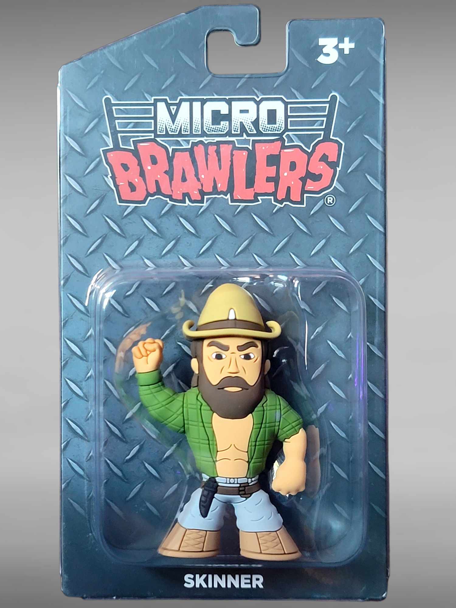 2023 Pro Wrestling Tees Crate Exclusive Micro Brawler Skinner [August] – Wrestling Figure Database