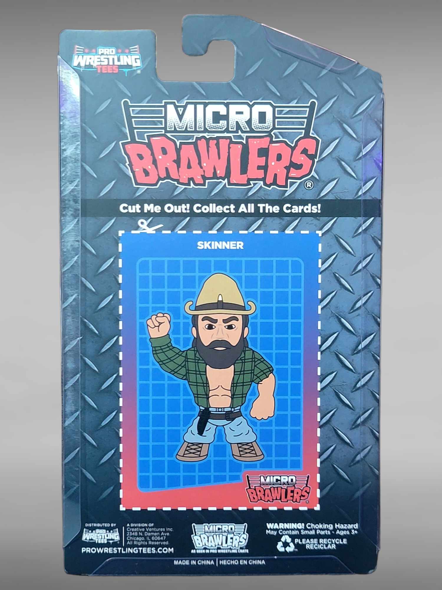 2023 Pro Wrestling Tees Crate Exclusive Micro Brawler Skinner [August ...