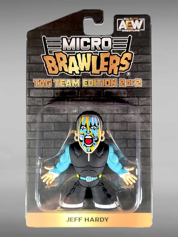 2023 AEW Pro Wrestling Tees Micro Brawlers Tag Team Edition 2 of 2 Jef ...