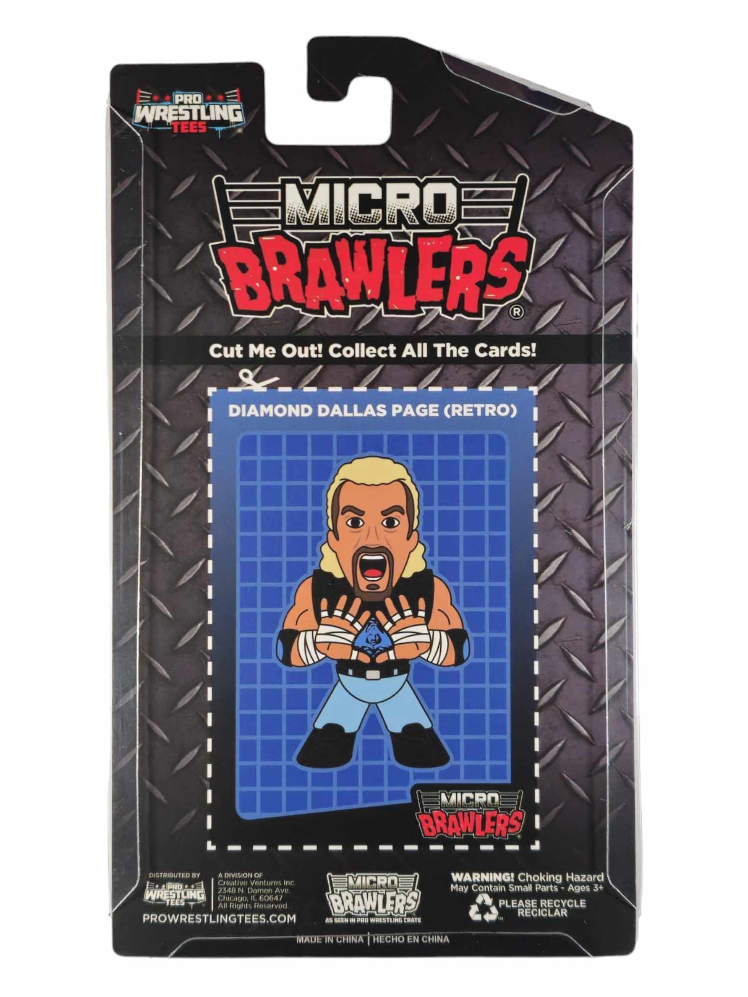 2023 Pro Wrestling Tees Limited Edition Micro Brawler Diamond Dallas P ...