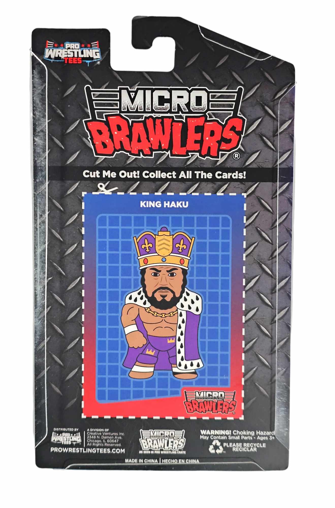 2024 Pro Wrestling Tees Crate Exclusive Micro Brawler King Haku [Janua ...