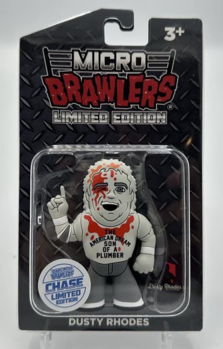 2024 Pro Wrestling Tees Limited Edition Micro Brawler Dusty Rhodes [Ch ...