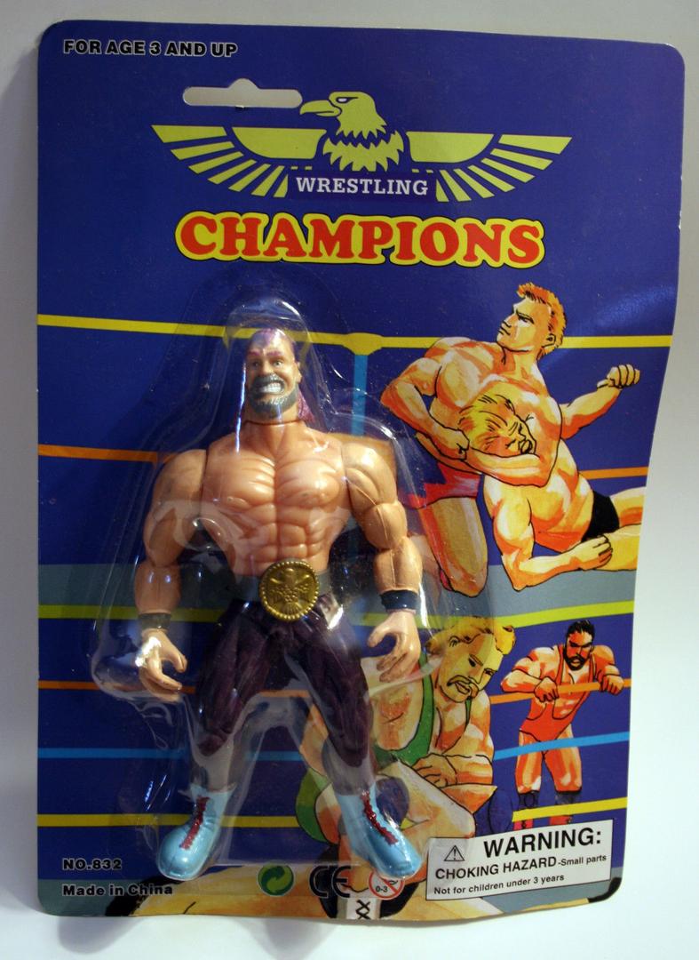 Wrestling Champions Bootleg/Knockoff Razor Ramon – Wrestling Figure ...
