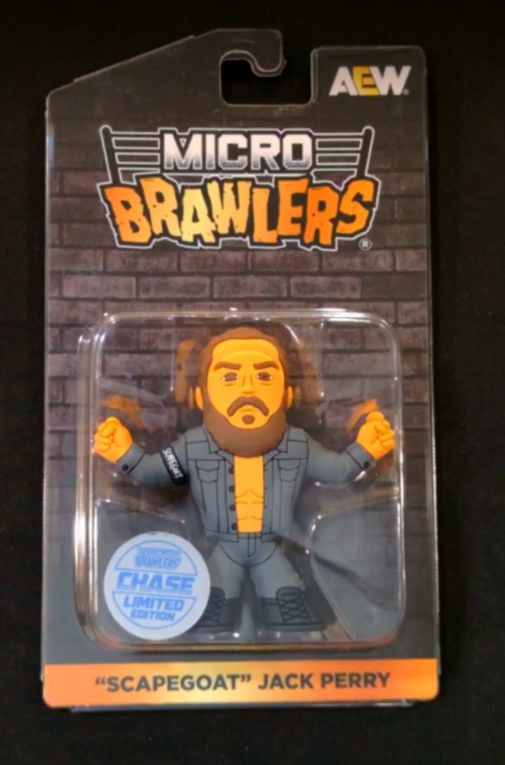 2025 AEW Pro Wrestling Tees Crate Exclusive "Scapegoat" Jack Perry Mic ...