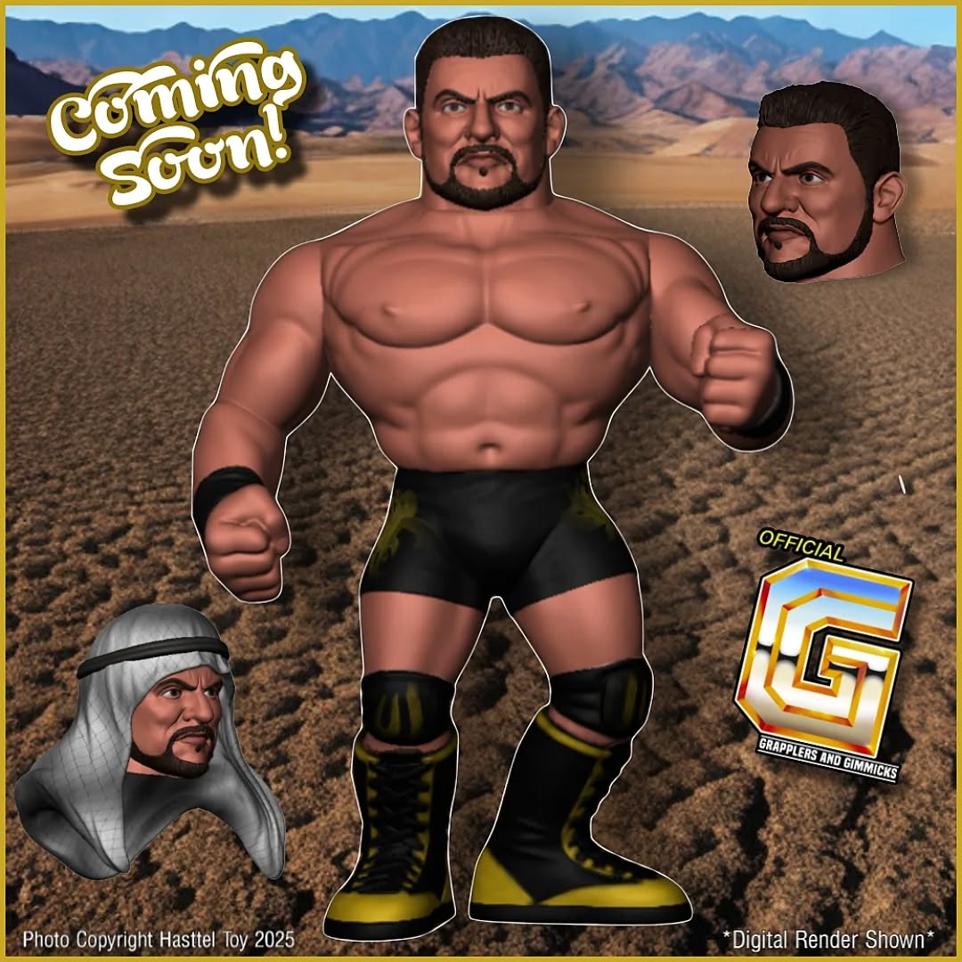Hasttel Toy Grapplers & Gimmicks Muhammad Hassan – Wrestling Figure ...