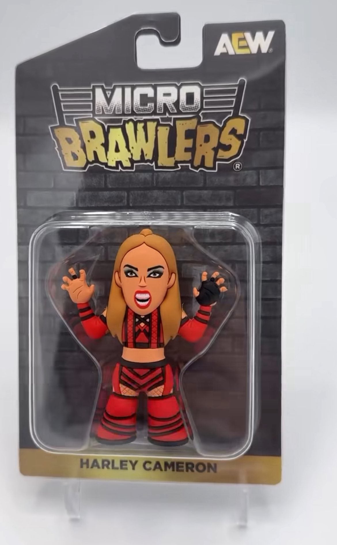 2025 AEW Pro Wrestling Tees Crate Exclusive Harley Cameron Micro Brawl ...