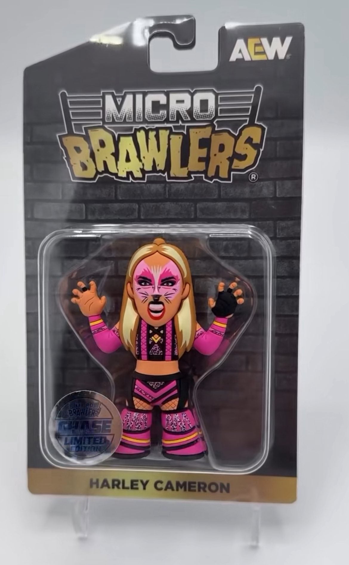 2025 AEW Pro Wrestling Tees Crate Exclusive Harley Cameron Micro Brawl ...