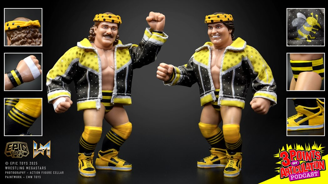 2026 Epic Toys Wrestling Megastars Killer Bees 2-Pack: B. Brian Blair ...