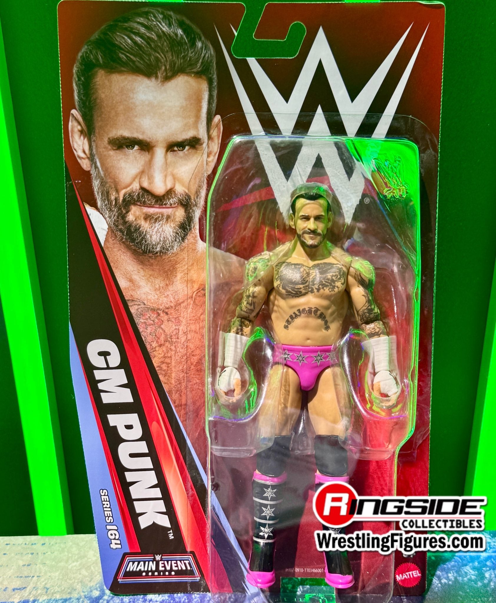 2026 WWE Mattel Main Event Series 164 CM Punk – Wrestling Figure Database