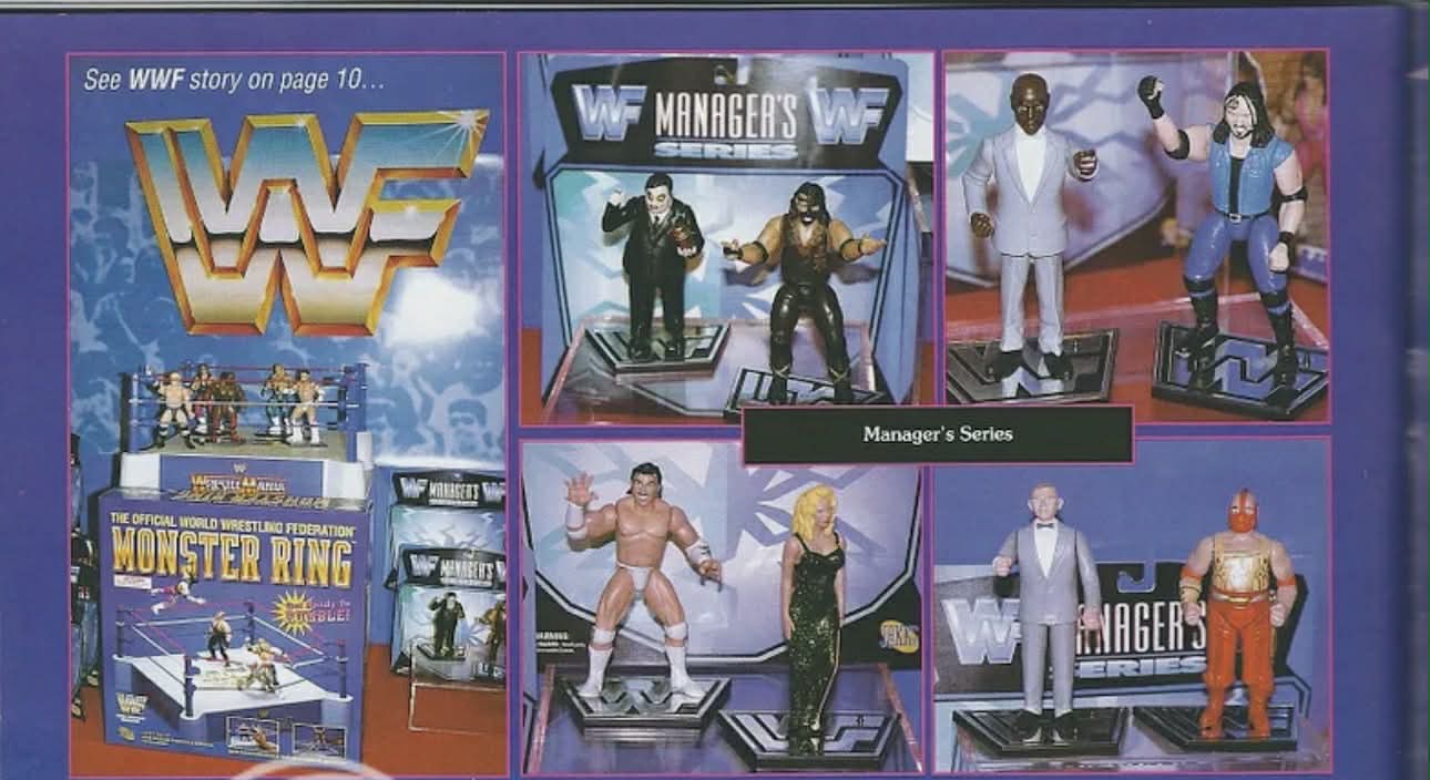 Unreleased WWF Jakks Pacific Managers Series 1: Sable & Marc Mero [Wit ...