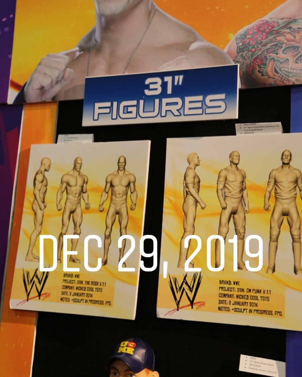 Unreleased WWE Wicked Cool Toys 31" CM Punk – Wrestling Figure Database