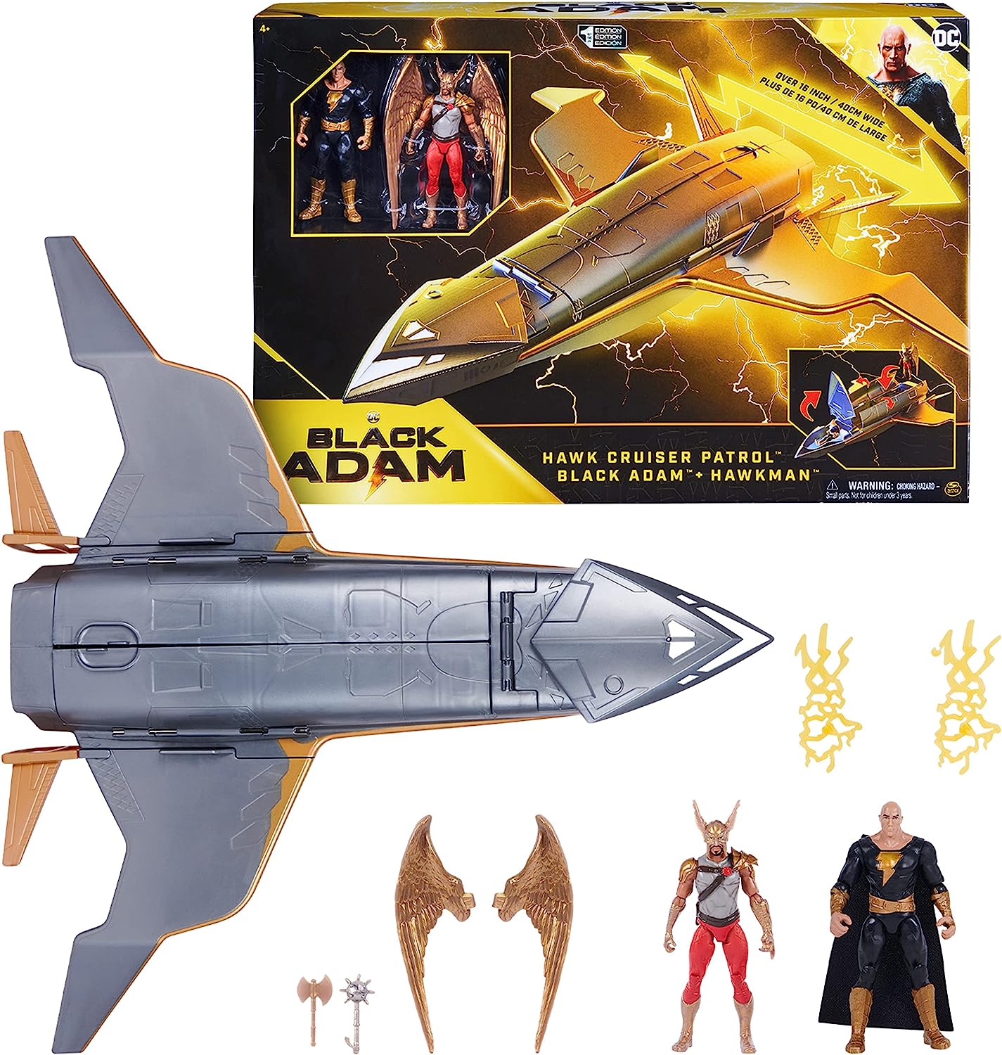 2022 Spin Master Hawk Cruiser Patrol: Black Adam & Hawkman – Wrestling Figure Database