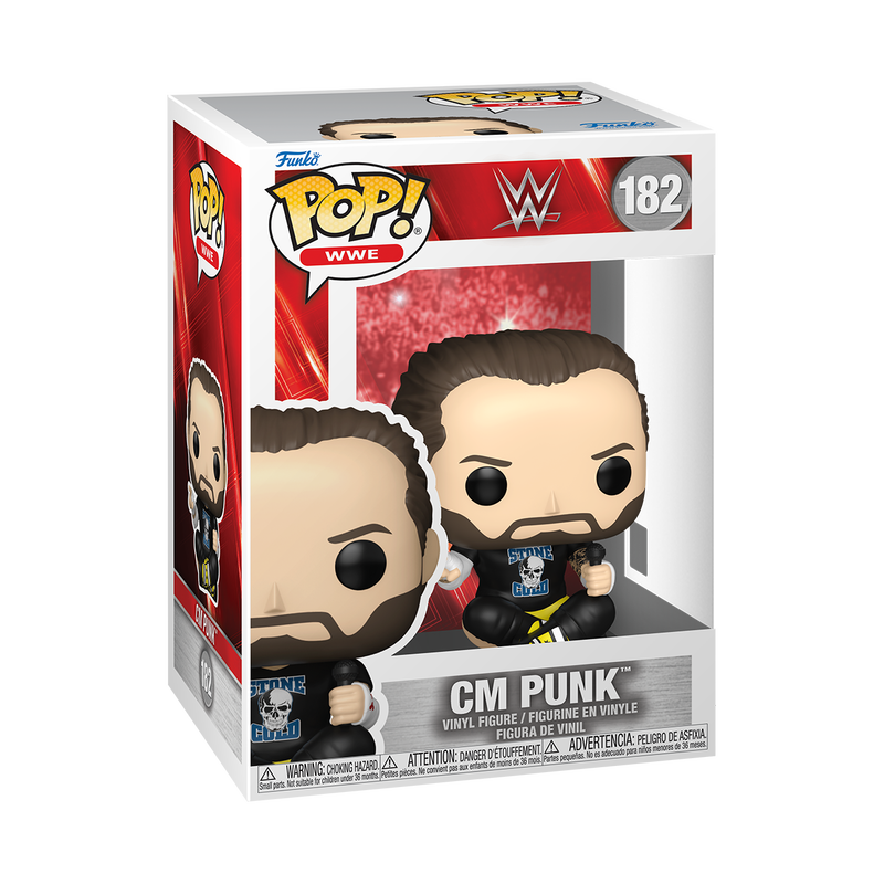 2025 WWE Funko POP! Vinyls 182 CM Punk – Wrestling Figure Database