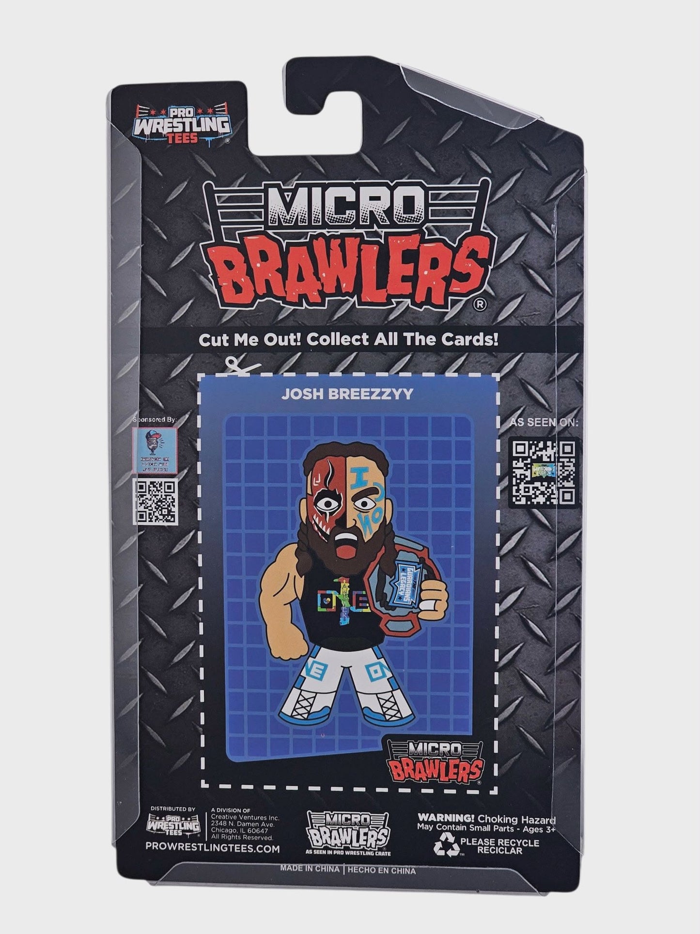 2025 Pro Wrestling Tees Micro Brawlers Limited Edition Josh Breezzyy ...
