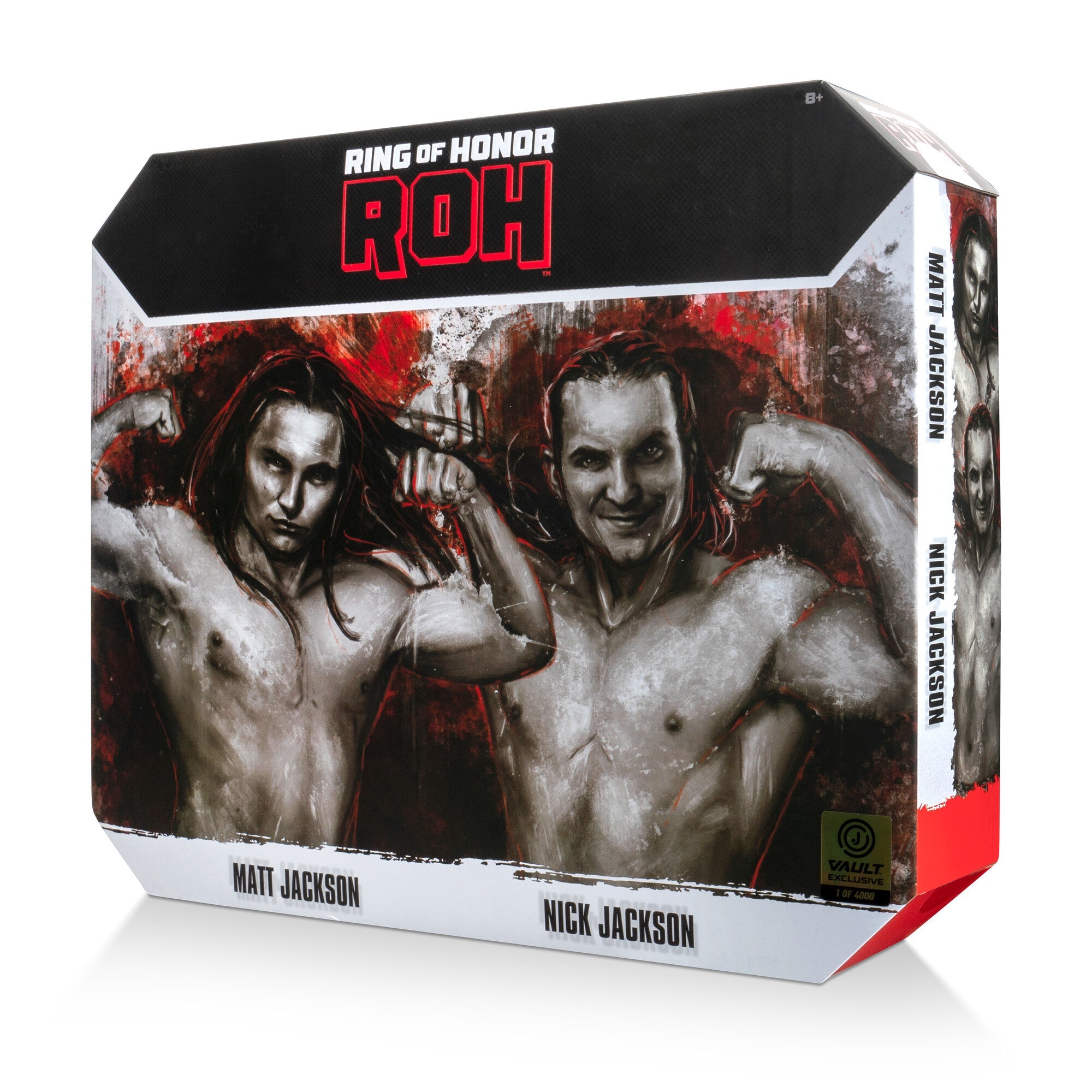 2024 ROH Jazwares Ring of Honor Vault Exclusive Young Bucks 2-Pack: Ni ...