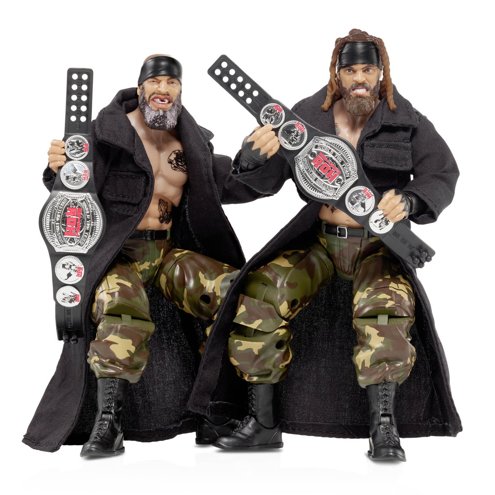 2024 ROH Jazwares Ring of Honor Vault Exclusive The Briscoes 2-Pack: J ...
