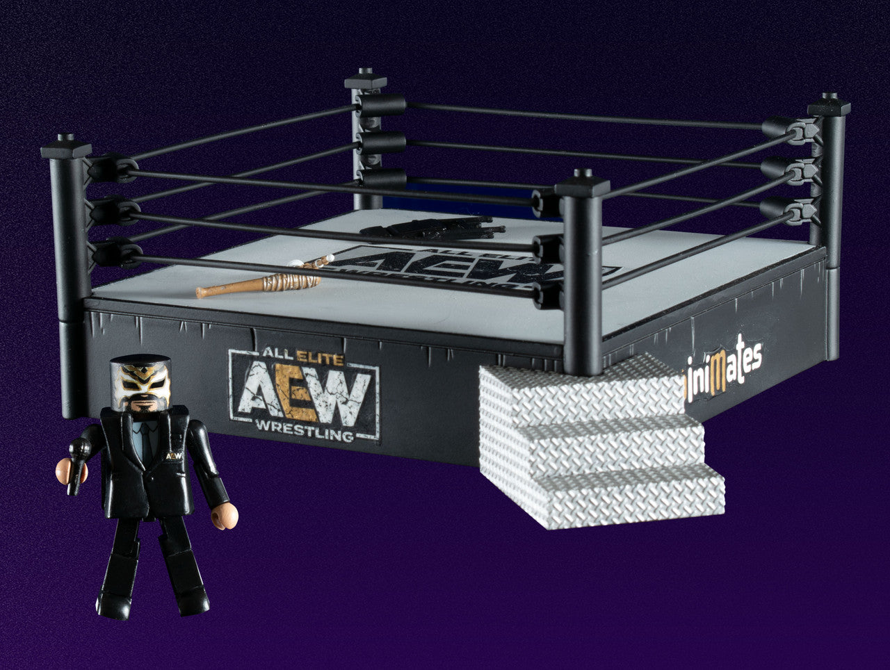 Diamond Select Toys AEW Minimates, Vinimates & Gallery Diorama ...