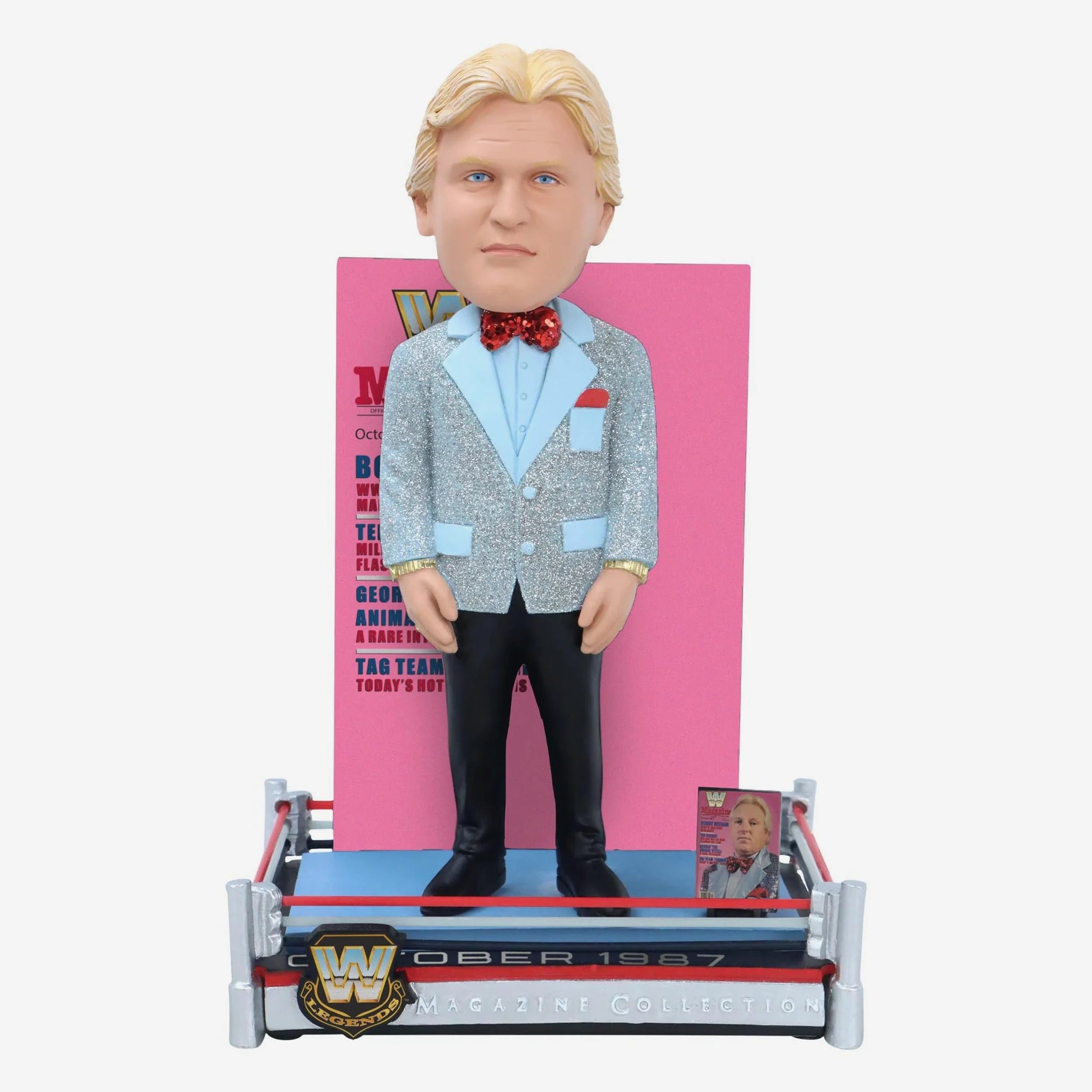 2025 WWE FOCO Magazine Collection Bobblehead "Greatest Manager" Bobby ...