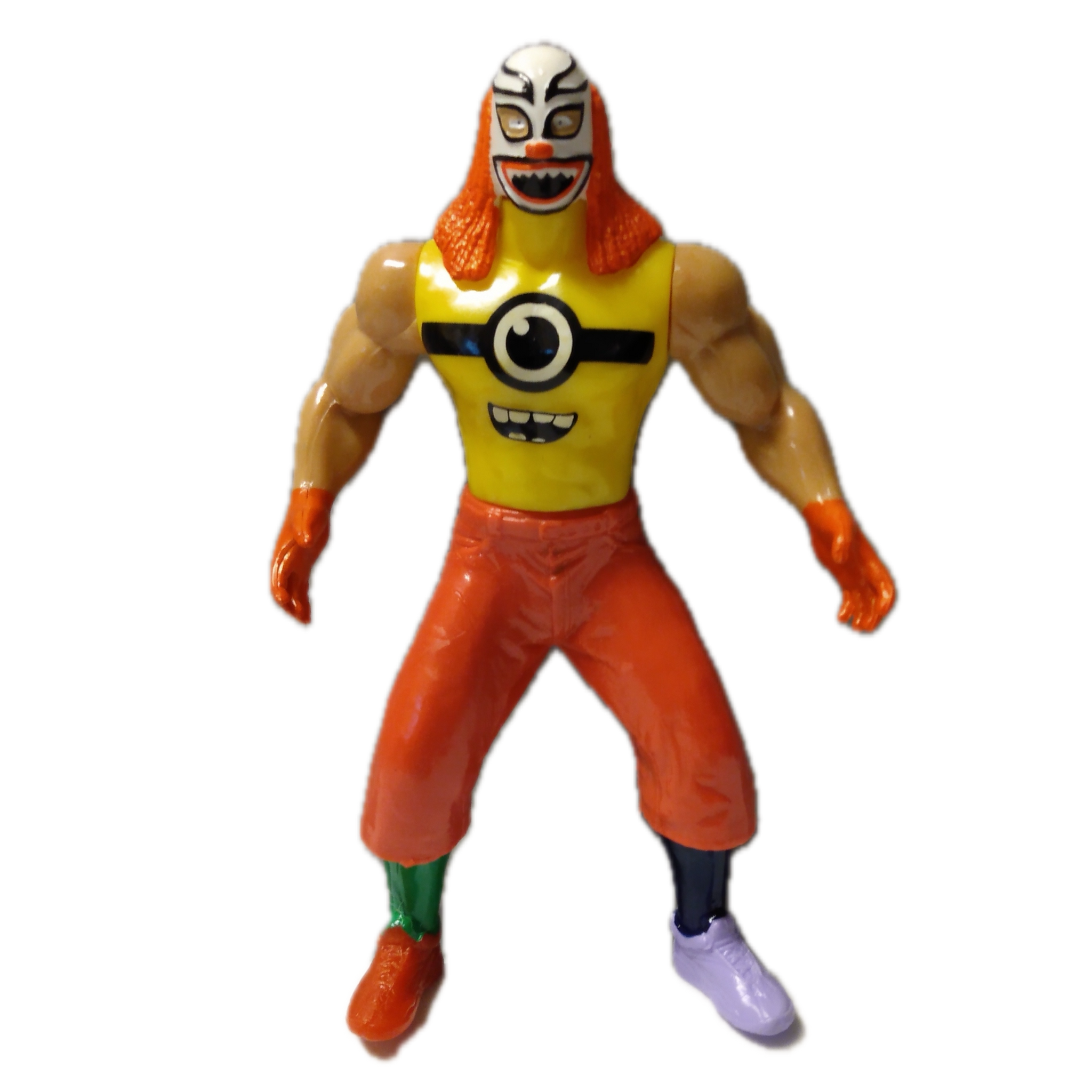 7" Articulated Bootleg/Knockoff Coco Rojo Mexican Arena Figure ...