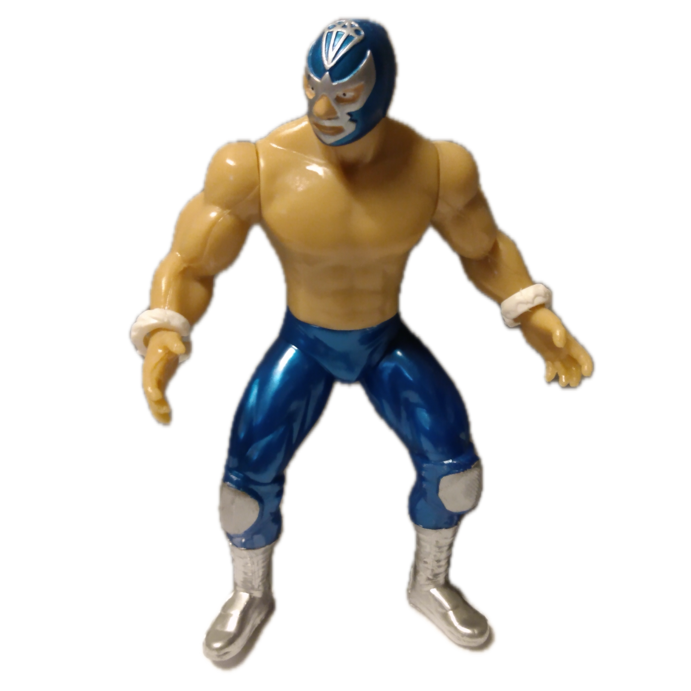 7" Articulated Bootleg/Knockoff Diamanté Azul Mexican Arena Figure ...