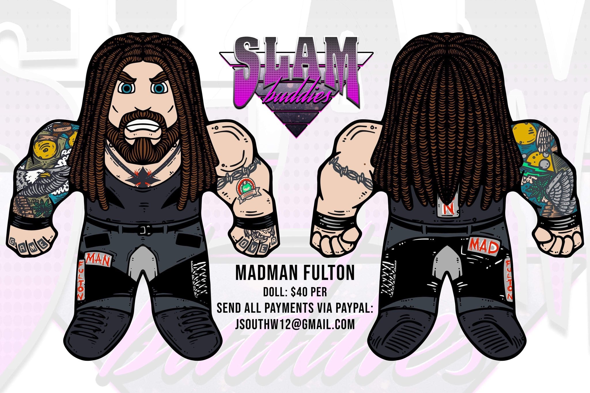 2021 Madman Fulton Slam Buddy – Wrestling Figure Database