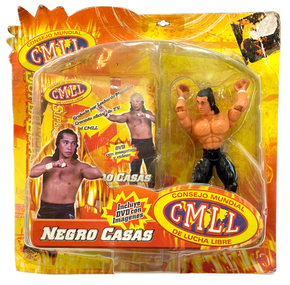 2006 CMLL Hag Distribuidoras 6.5" Super Estrellas Series 1 Negro Casas ...