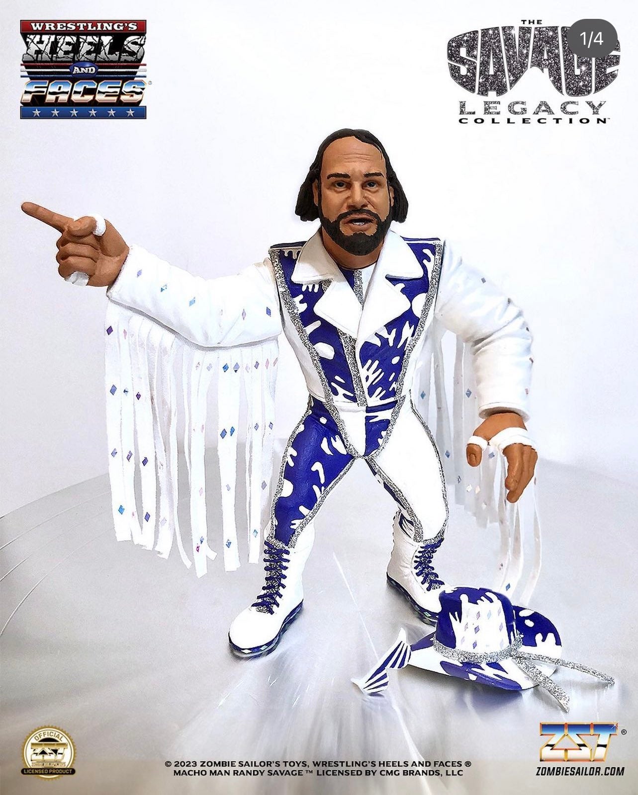 2025 Zombie Sailor's Toys Wrestling's Heels & Faces: The Savage Legacy ...