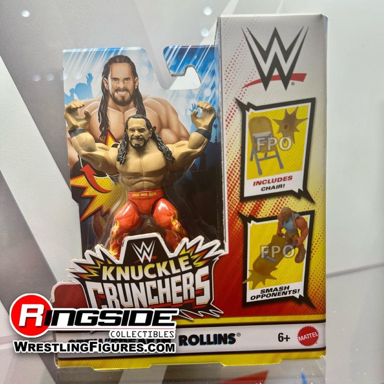 WWE Mattel Knuckle Crunchers Seth Rollins – Wrestling Figure Database