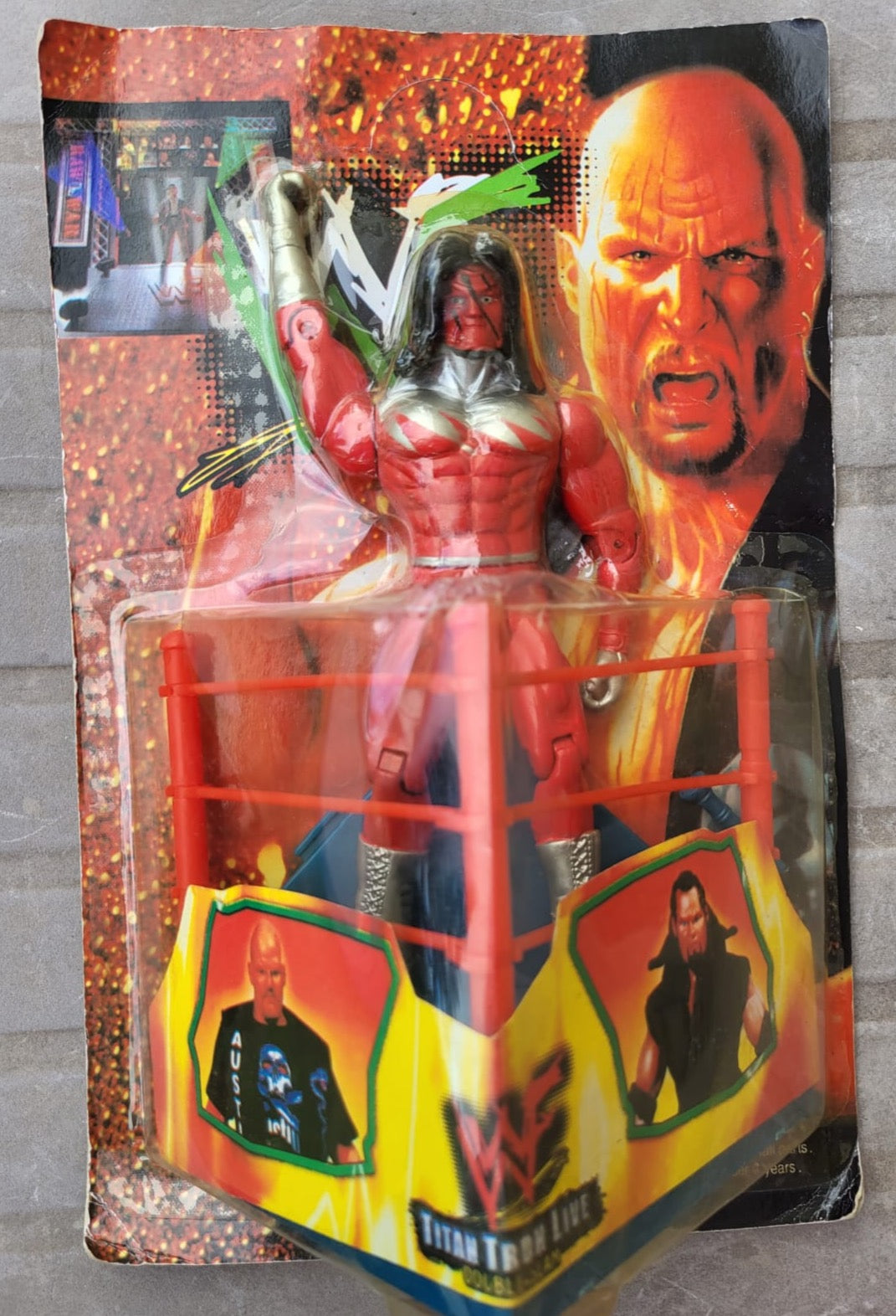 WWF Bootleg/Knockoff "Titantron Live" Kane – Wrestling Figure Database