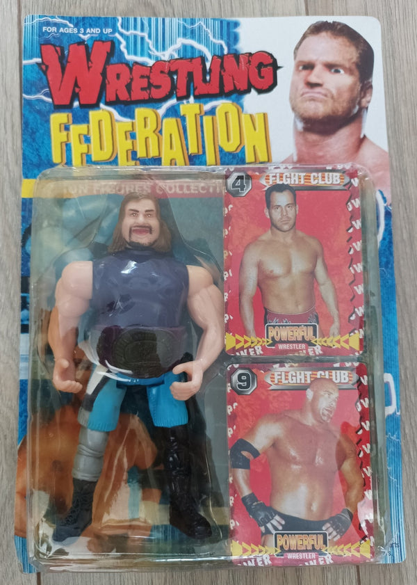 Wrestling Federation Bootleg/Knockoff Wrestler [Balls Mahoney, With Ca ...