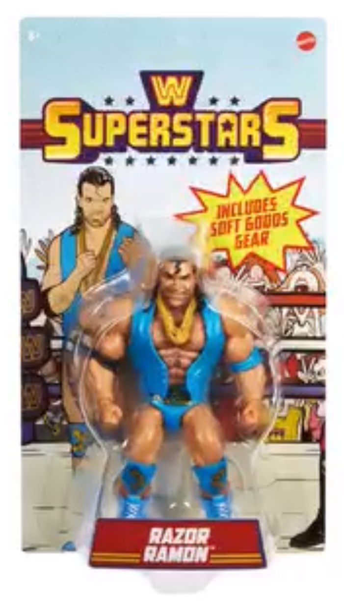2024 WWE Mattel Superstars Series 11 Razor Ramon [Exclusive ...