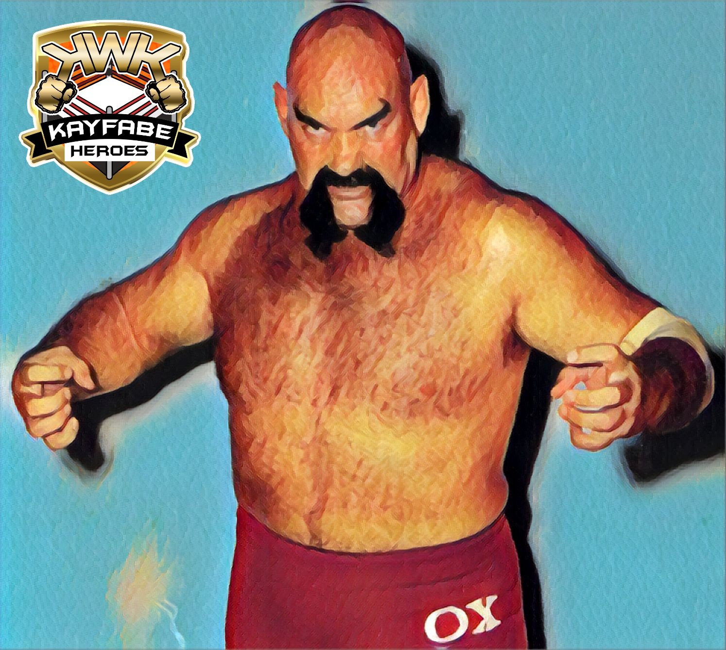 KWK Kayfabe Heroes Series 3 Ox Baker – Wrestling Figure Database