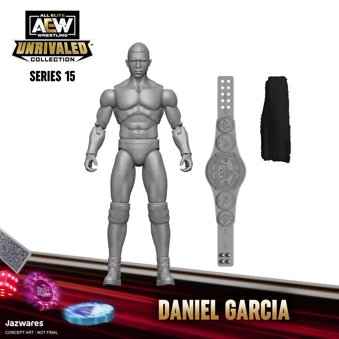 AEW Jazwares Unrivaled Collection Series 15 Daniel Garcia – Wrestling ...