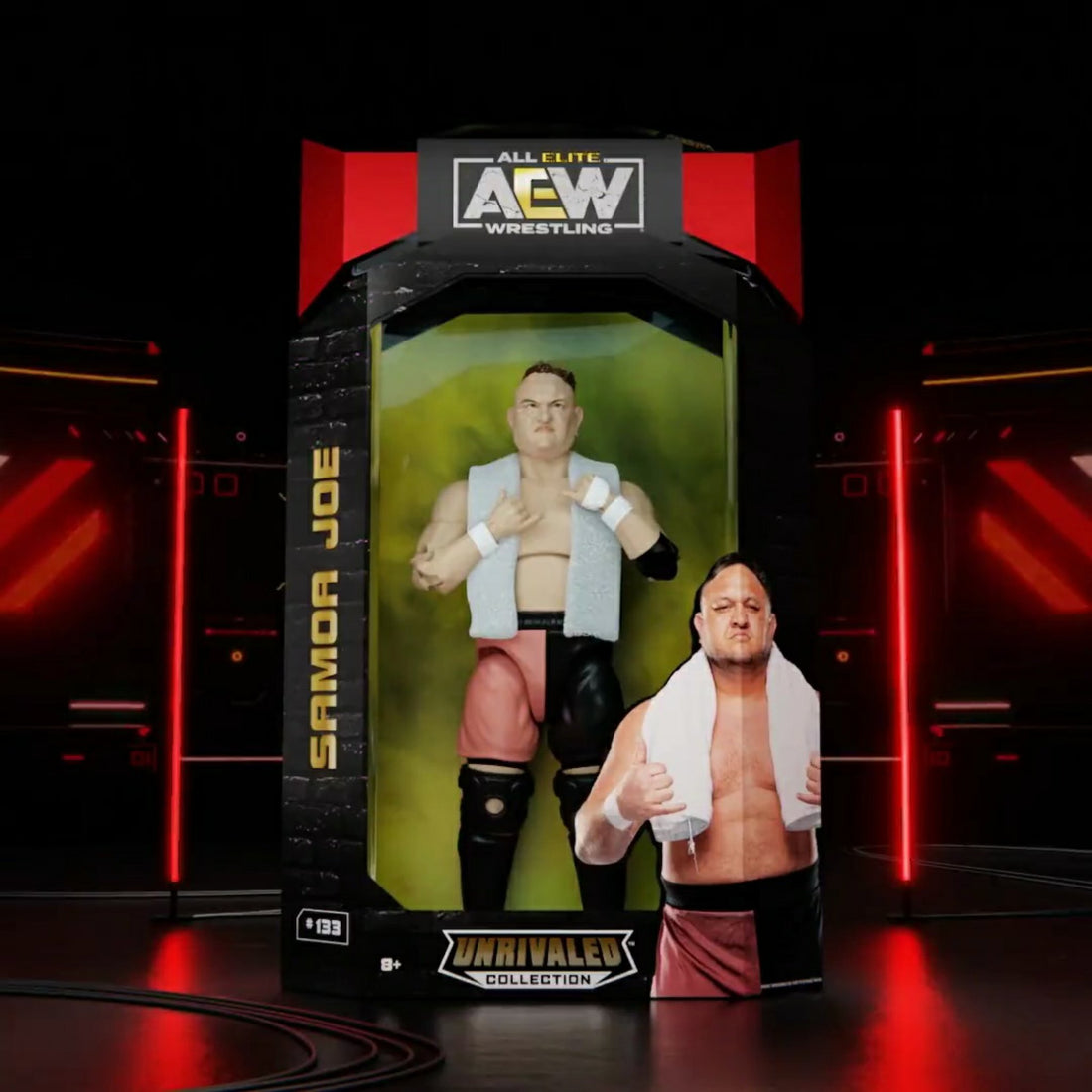 2023 AEW Jazwares Unrivaled Collection Target Exclusive #133 Samoa Joe ...