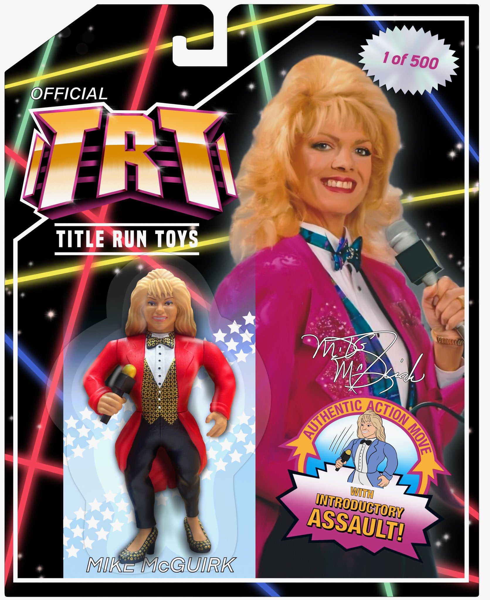 Title Run Toys Run-In Series Mike McGuirk [Red Edition] – Wrestling ...