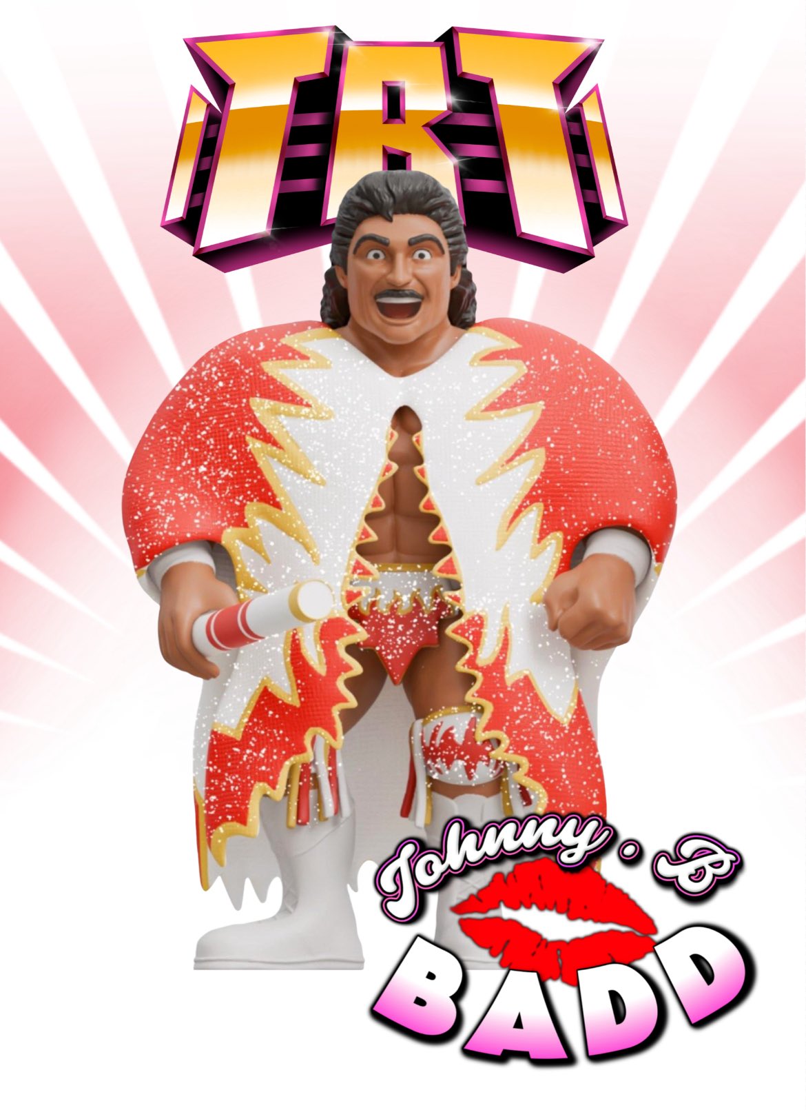 Title Run Toys Series 2 Johnny B. Badd – Wrestling Figure Database