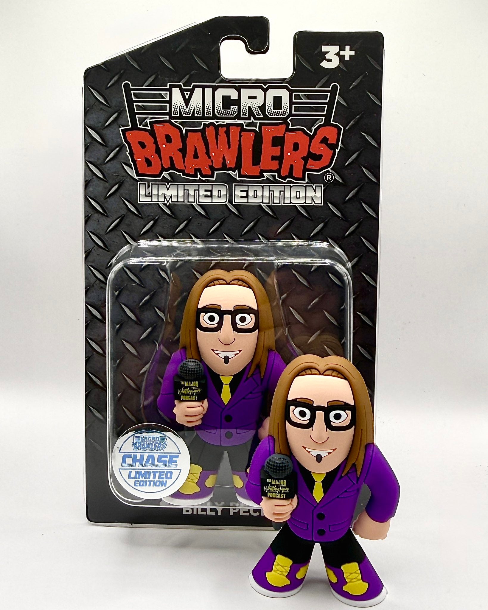 2025 Pro Wrestling Tees Micro Brawlers Limited Edition Billy Peck [Cha ...