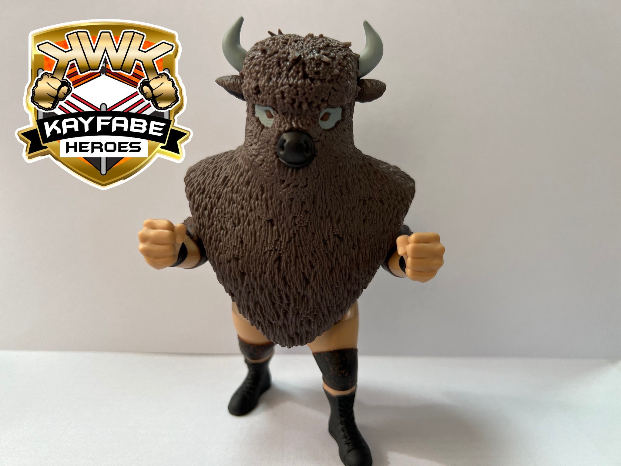 2024 KWK Kayfabe Heroes Series 1 Mantaur [Variant B] – Wrestling Figure ...