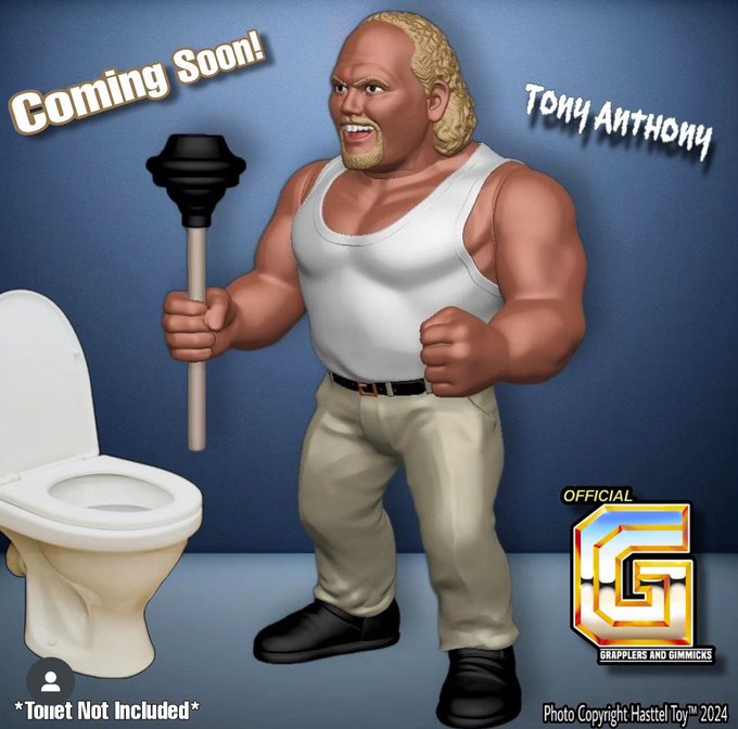 Hasttel Toy Grapplers & Gimmicks Tony Anthony [TL Hopper] – Wrestling ...