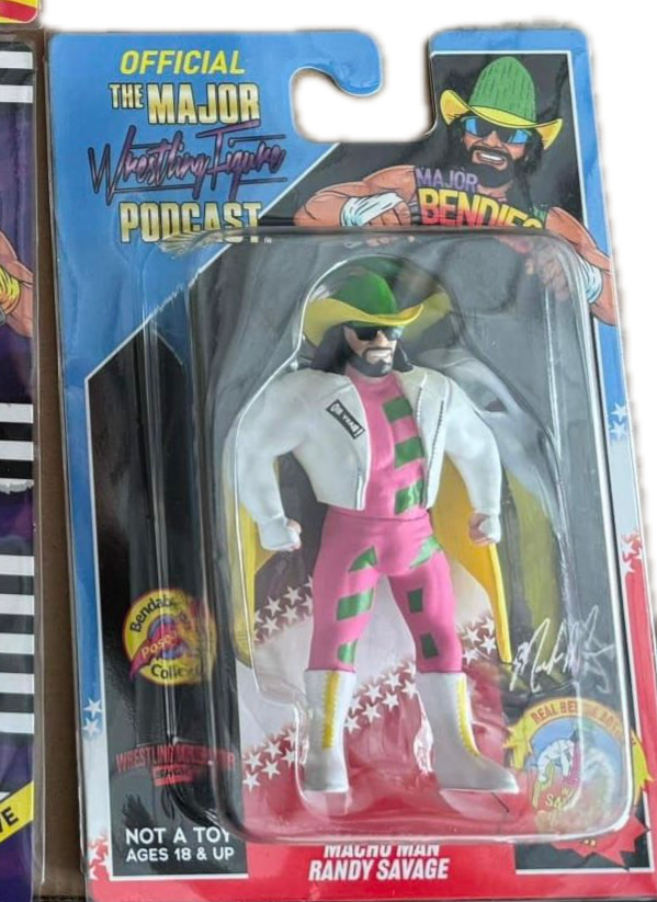 2024 Major Wrestling Figure Podcast Major Bendies "Macho Man" Randy Sa ...
