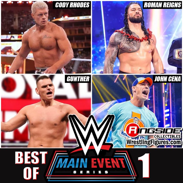 2024 WWE Mattel Main Event Greatest Hits Series 1 Roman Reigns ...