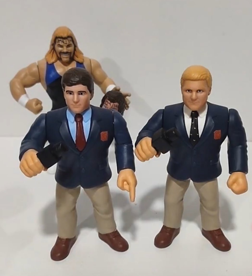 Hasttel Toy Grapplers & Gimmicks Lord Alfred Hayes – Wrestling Figure ...