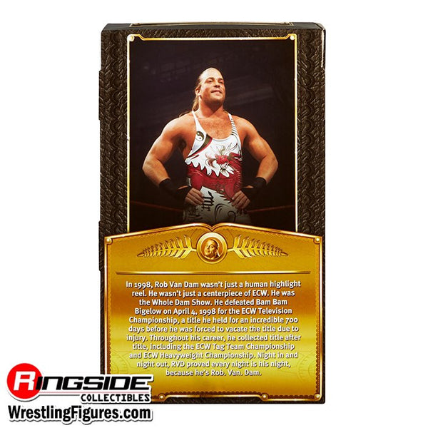 2024 WWE Mattel Ringside Exclusive Defining Moments Rob Van Dam ...