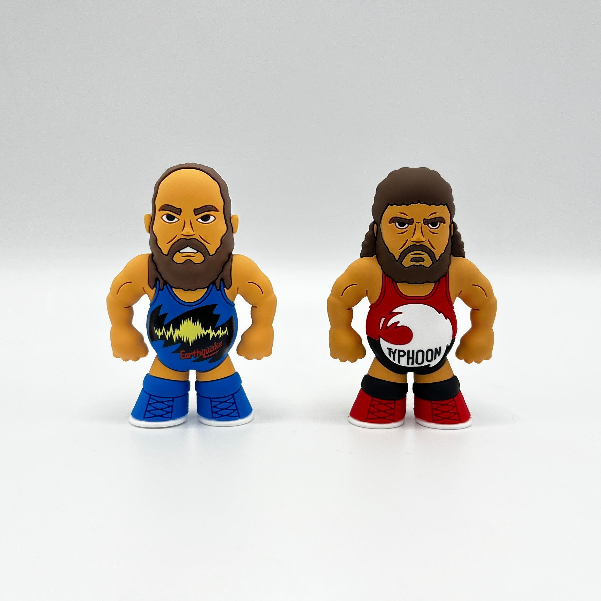 2024 Pro Wrestling Tees Micro Brawlers Tag Team Edition 1 of 2 Natural ...