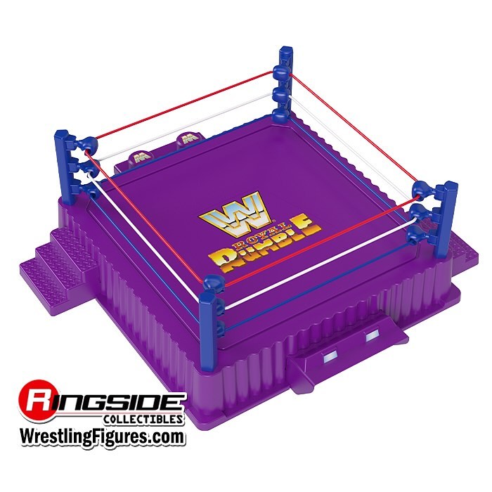 2025 WWE Mattel Creations Exclusive Retro Royal Rumble Ring [With Brot ...