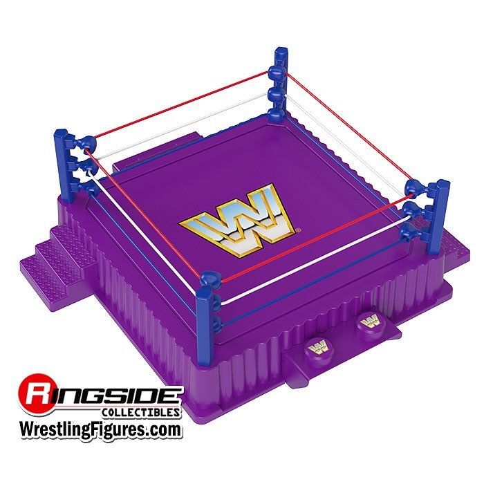 2025 WWE Mattel Creations Exclusive Retro Royal Rumble Ring [With Brot ...