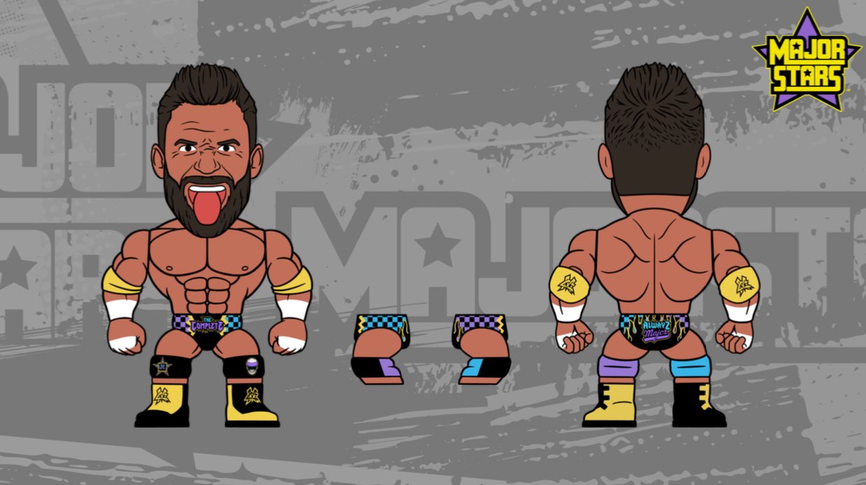 Major Wrestling Figure Podcast MajorStars Series 1 Matt Cardona ...