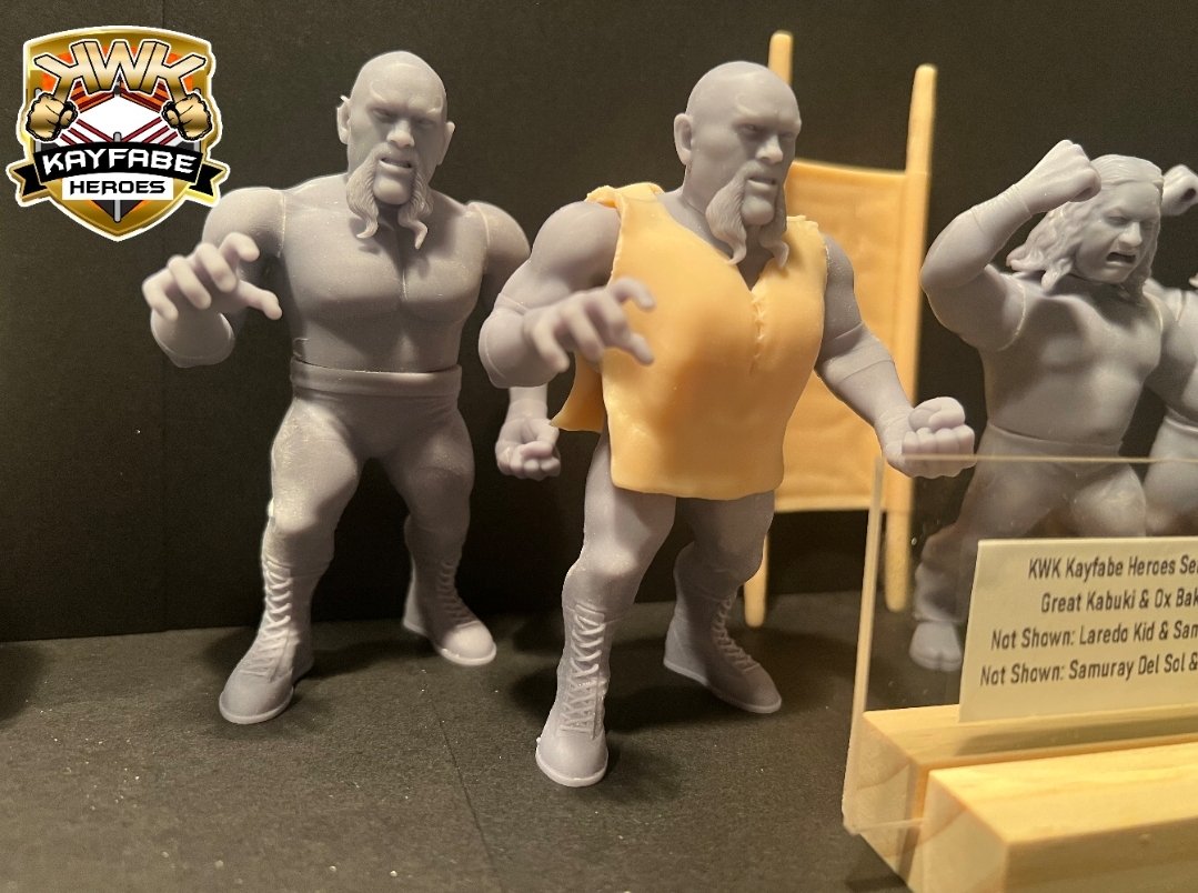 KWK Kayfabe Heroes Series 3 Ox Baker – Wrestling Figure Database