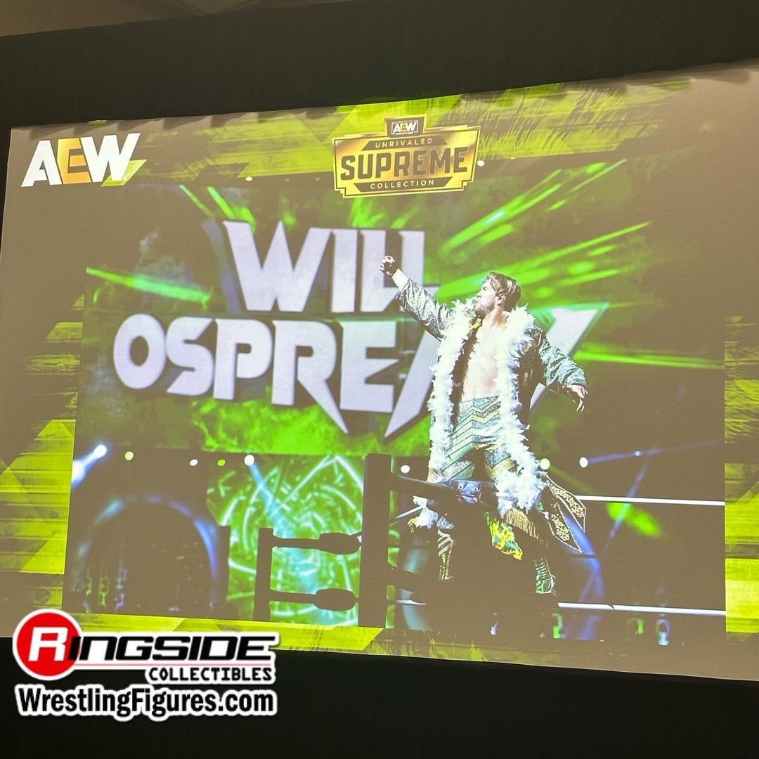 AEW Jazwares Unrivaled Supreme Will Ospreay – Wrestling Figure Database