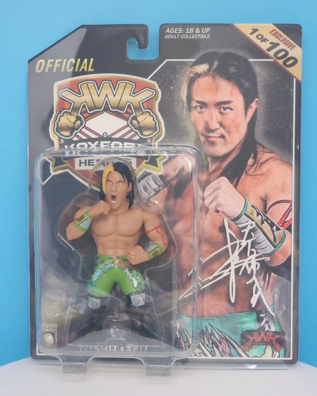 2024 KWK Kayfabe Heroes Series 1 Yoshi Tatsu [Merch Table Exclusive ...